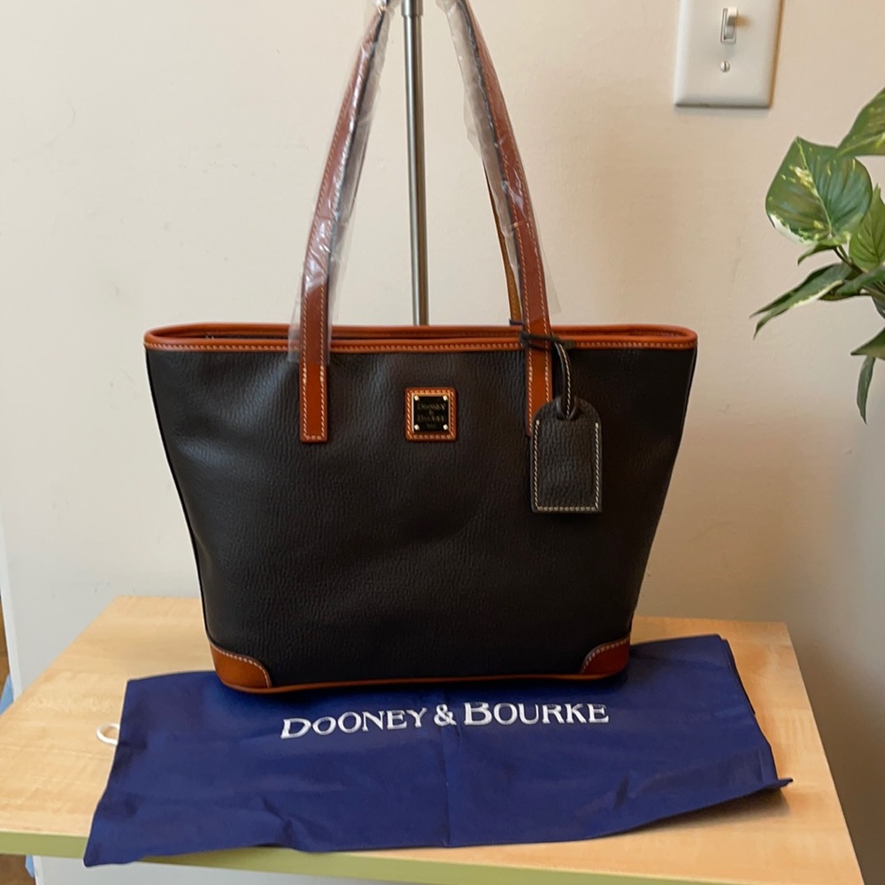 Dooney & Bourke | Bags | Dooney Bourke Charleston Brown Pebble Grain ...